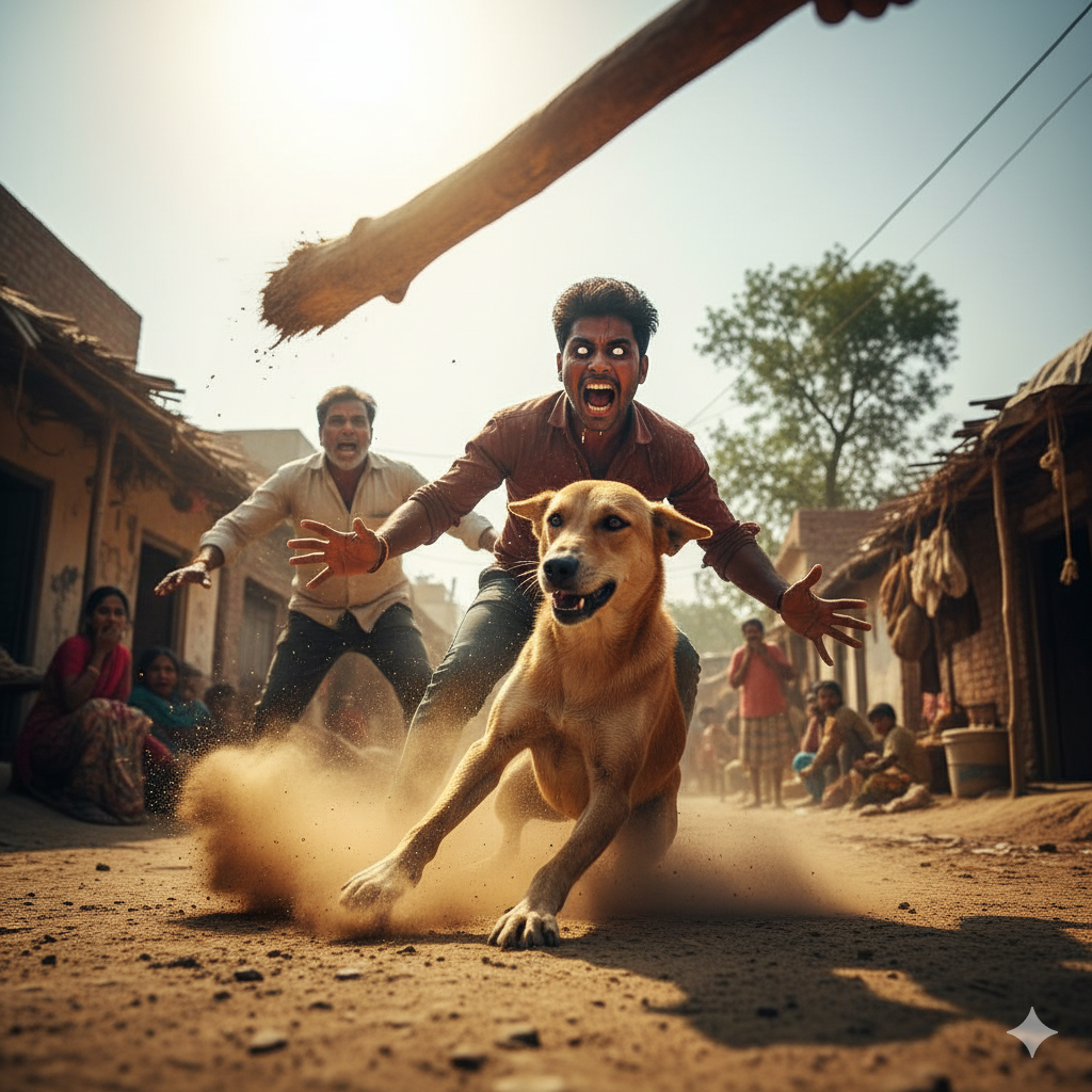 MIrchpur: A Dog’s Tale – Moon at Half Past Noon